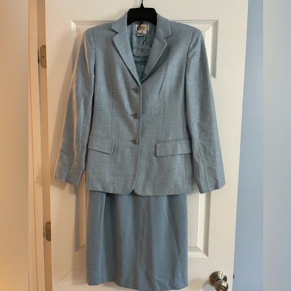 Talbots | Other | Blue Talbots 2 Piece Suit | Poshmark